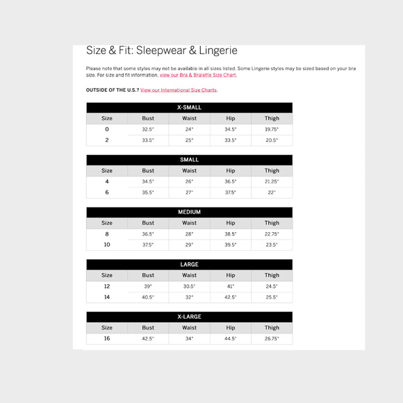 Victoria's Secret | Intimates & Sleepwear | New Victorias Secret ...